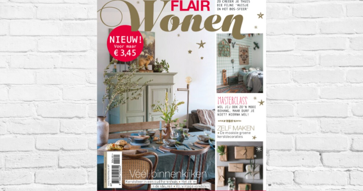 De eerste editie van ‘Flair Wonen’ is nú verkrijgbaar