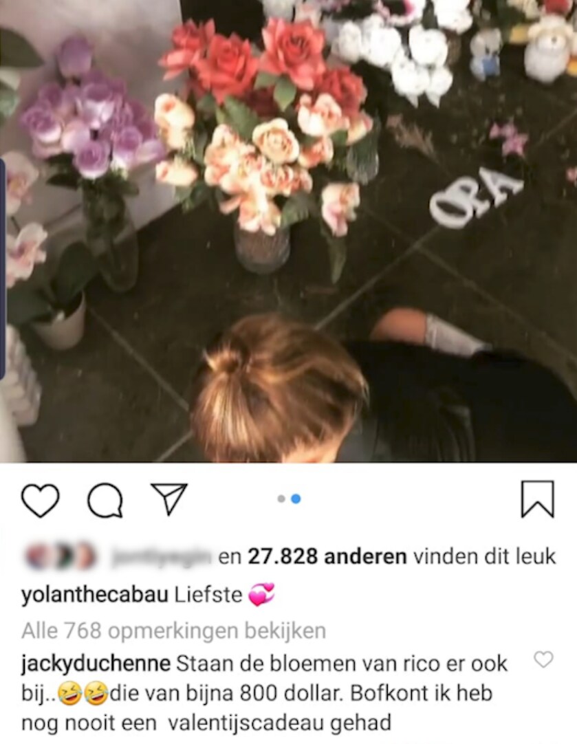 Ex-vriendin Rico Verhoeven probeert Yolanthe-schade te beperken | Flair