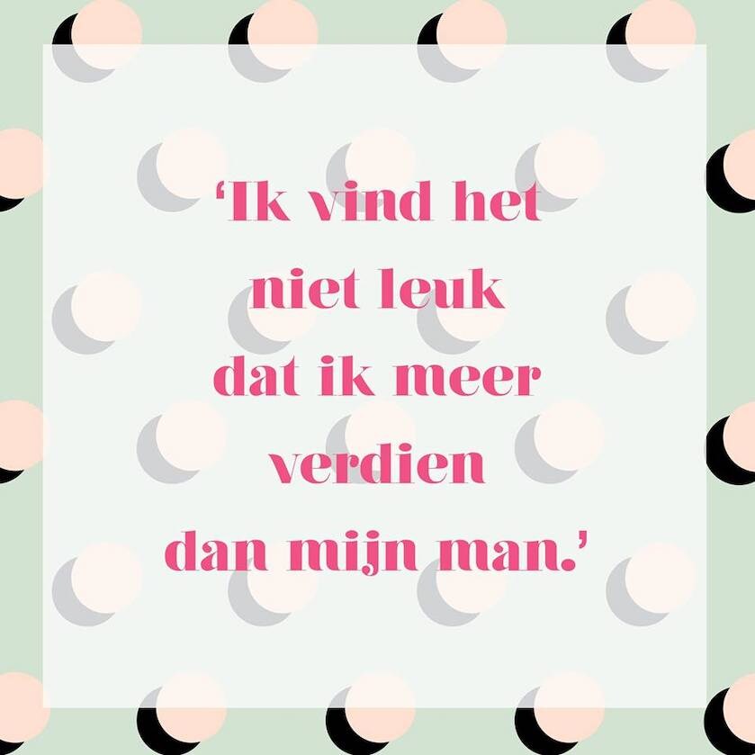 Eens of oneens? 'Ik vind het niet leuk dat ik meer verdien dan mijn man ...