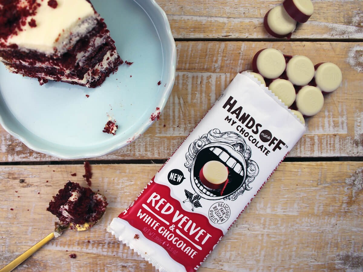 Rennen: vanaf vandaag vind je Red Velvet chocoladerepen in de ...