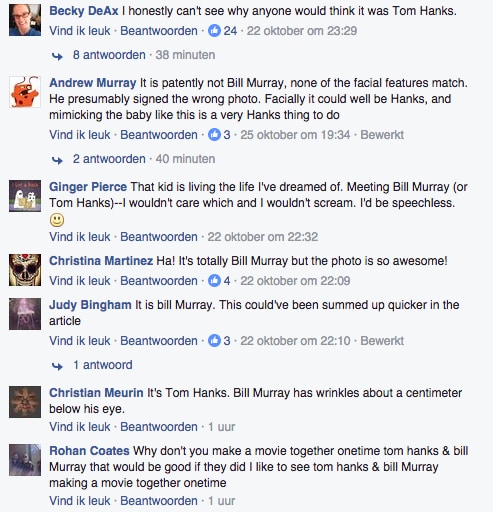 Verwarring alom: Is het Bill Murray of toch Tom Hanks? - Flair - Voor ...