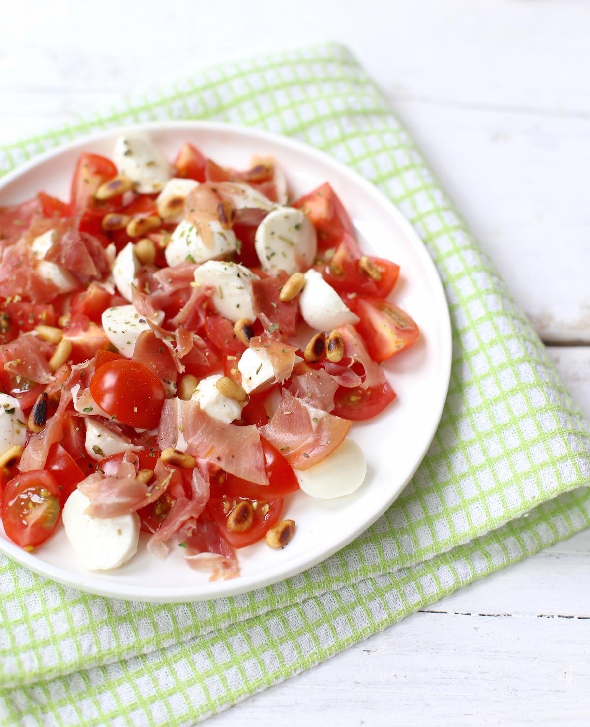 Frisse salade met mozzarella - Flair - Voor jou, over jou