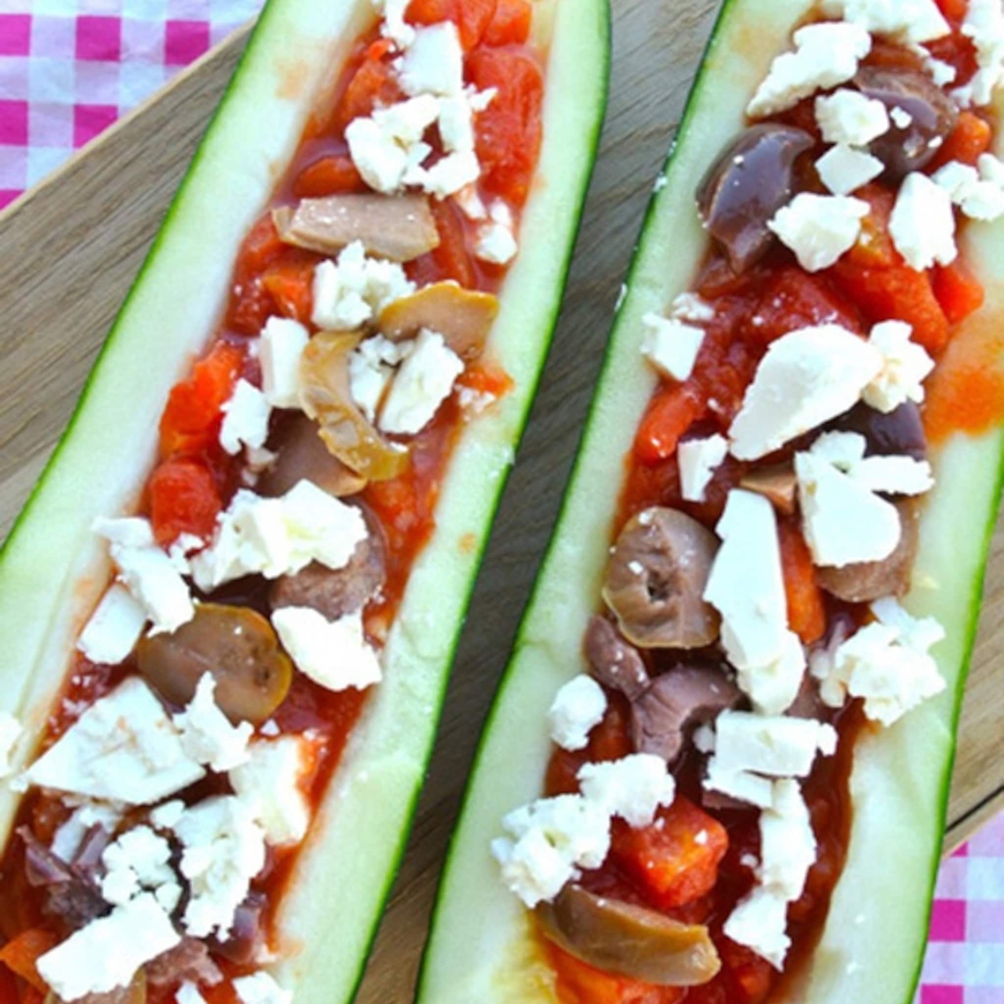 Gevulde courgette