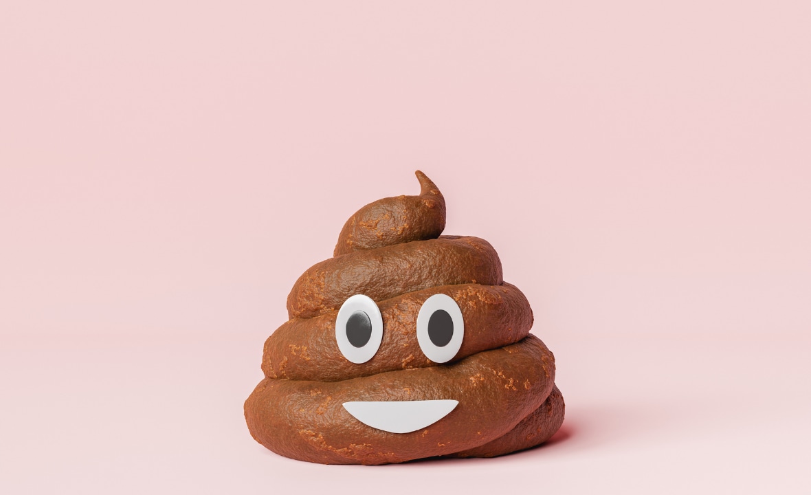 Niet comfortabel zittend: in deze houding kun je het best poepen ...