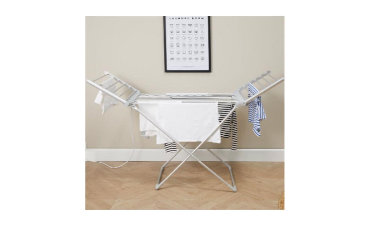 Run, don't walk: droge was met dit elektrische droogrek