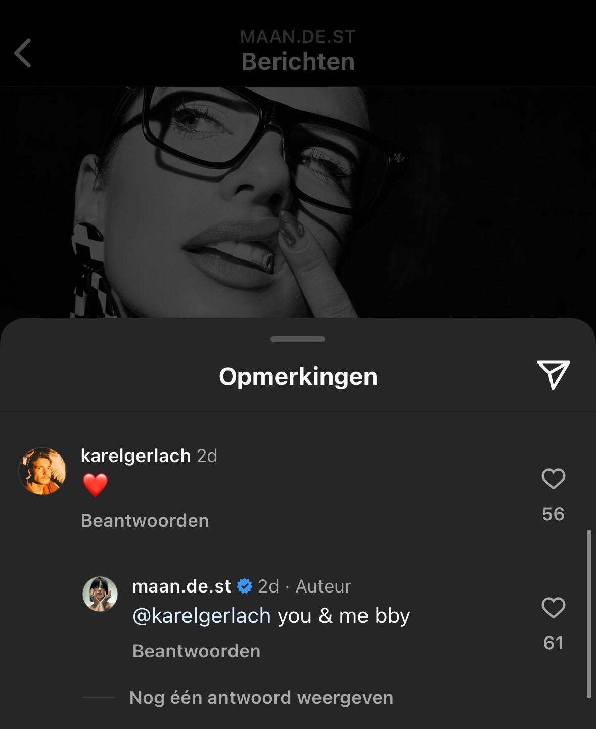 Over en uit? Maan en Karel reageren op geruchten over breuk | Flair