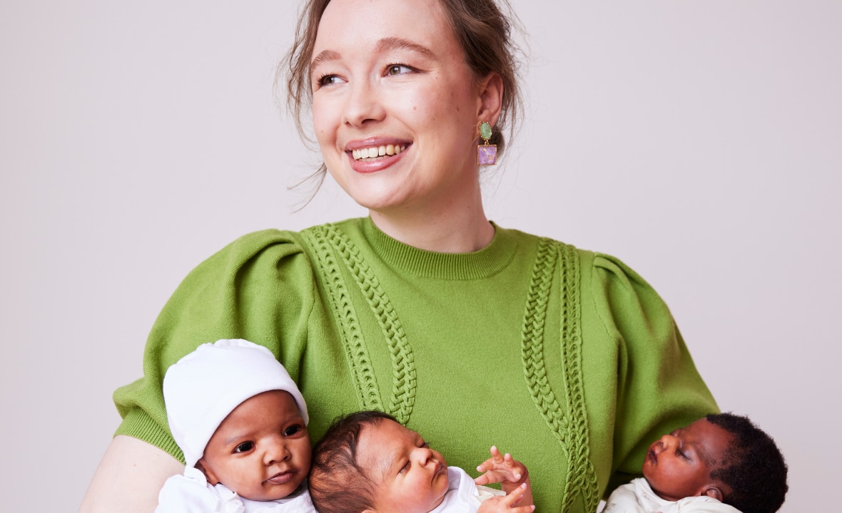 Margriet (28) maakt donkere reborns: ‘Ik vond nergens een pop die op ...