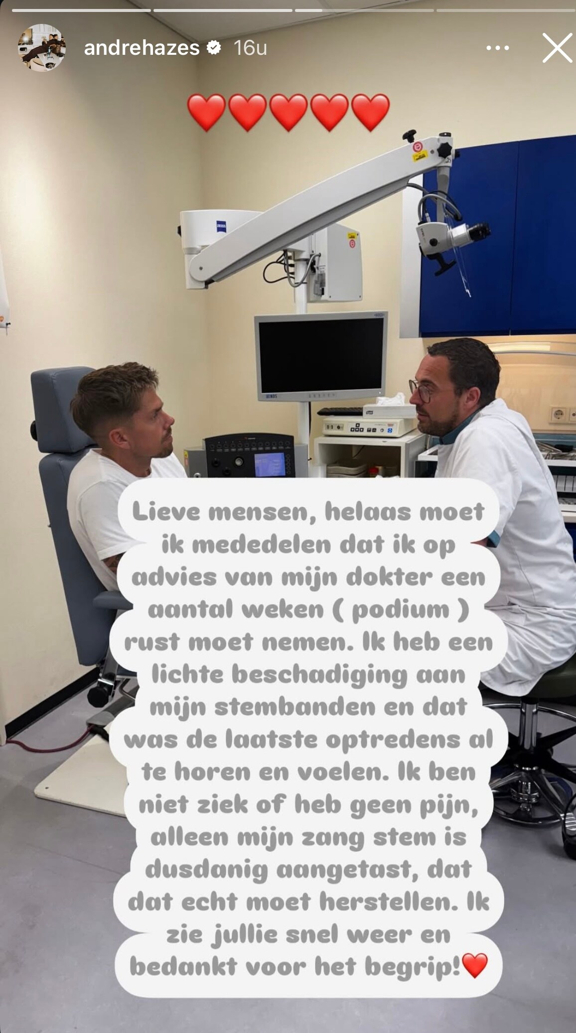 André Hazes in het ziekenhuis: wat is er aan de hand? | Flair