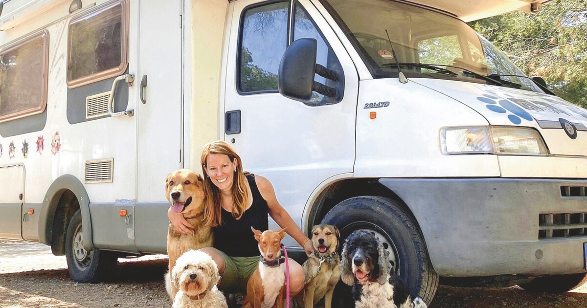 Liz (39) reist al drieënhalf jaar rond in haar camper