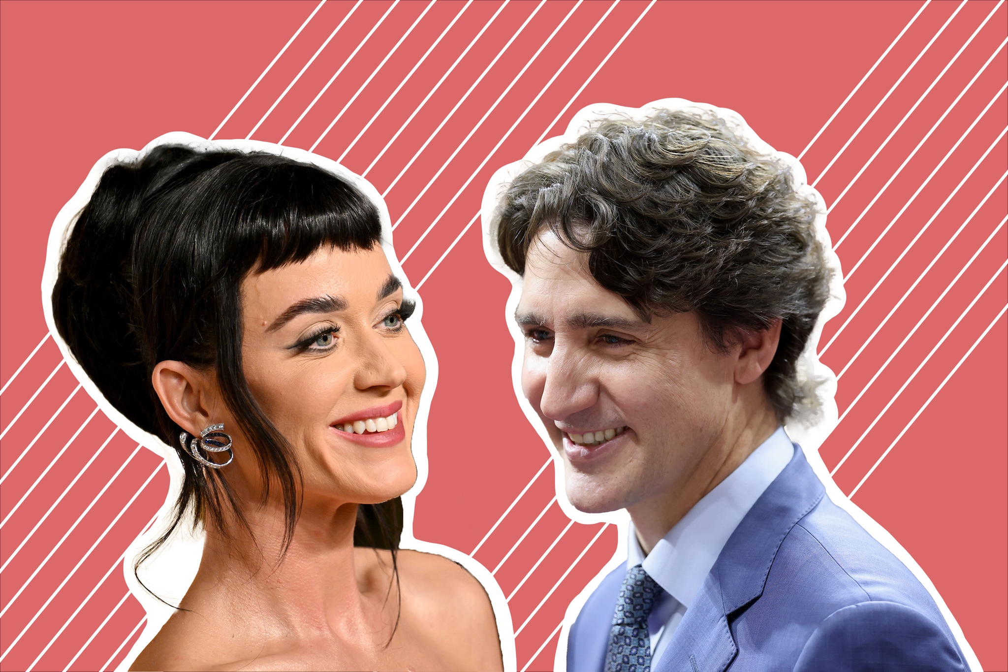 Katy Perry en Justin Trudeau zijn Insta official