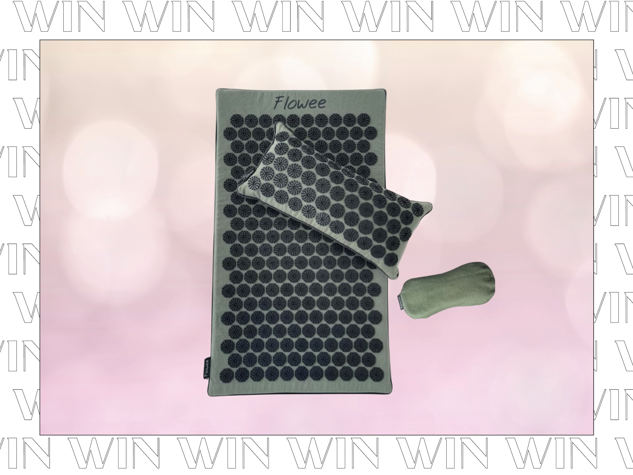 Maak 5x kans op een Flowee spijkermat-relaxset t.w.v. €115