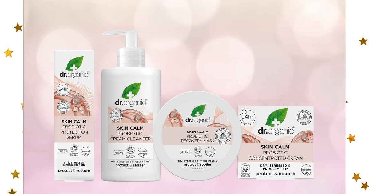 Maak 10x kans op een Dr. Organic Skin Calm set t.w.v. €60